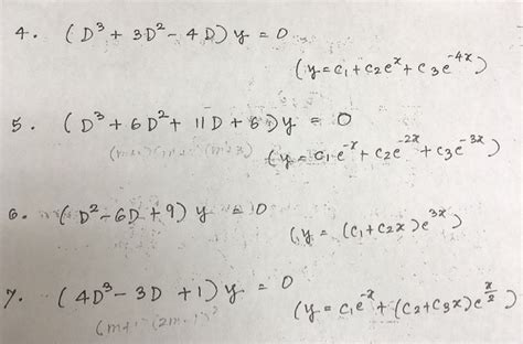 Solved Use The Exponential Shift To Find The General