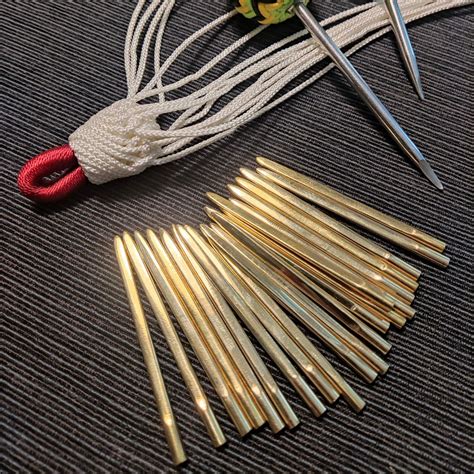 Handmade Flexible Brass Fids For Paracord Etsy