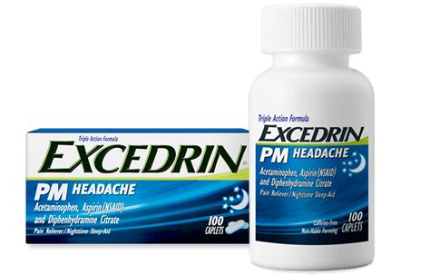 Fast Nighttime Headache Relief Excedrin Pm