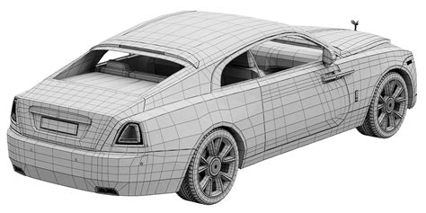 Wraith Luxury Coupe 3d Model Cgtrader