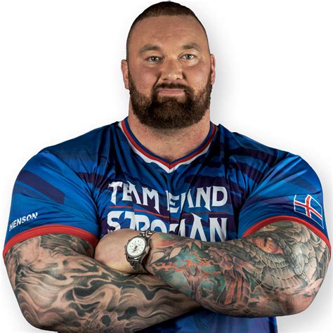 Hafthor Bjornsson Tattoo