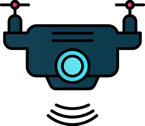 Drone Line Filled Gradient Icon 42178123 Vector Art At Vecteezy