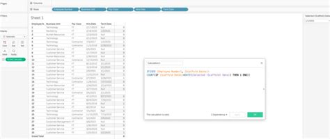 How To Do A Countif For Headcount As Of 1123 In Tableau How To Do A Countif For Headcount As Of 1123 In Tableau