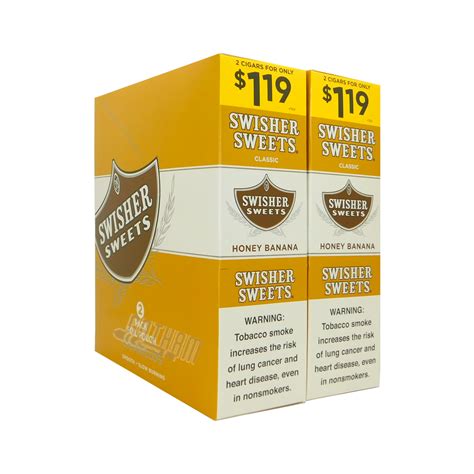 Swisher Sweets Cigarillos Honey Banana Gotham Cigars