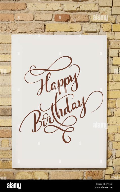 Happy Birthday Calligraphy Font