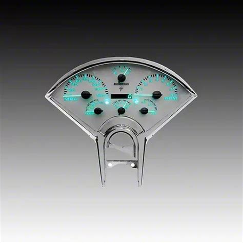 Ecklers Analog Gauge Panel With Gps Sending Unit And White Faceplate