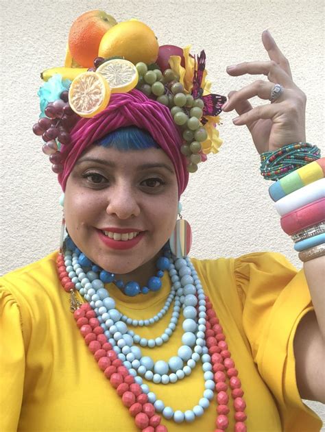 Carmen Miranda Fruit Hat Halloween Costume Chiquita Banana Diy Funny