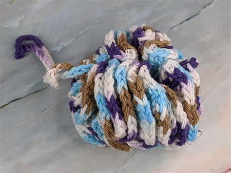 Crocheted Bath Scrubbie