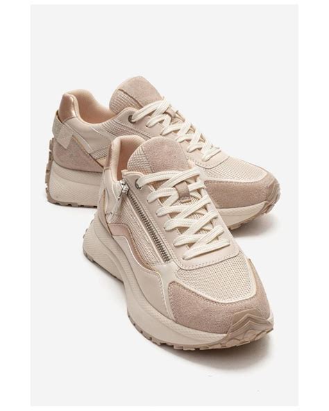 Prologue Shoes Rocca Zip Sneaker In White Lyst