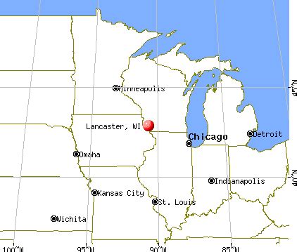 Lancaster Wisconsin Wi 53813 Profile Population Maps Real Estate