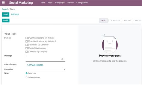 How Social Marketing Module In Odoo Helps For Marketing