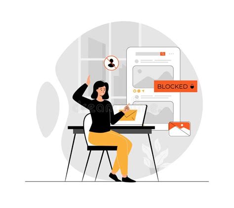 Blocking Banned User Account On Social Media Error Access Is Denied Account Safety And