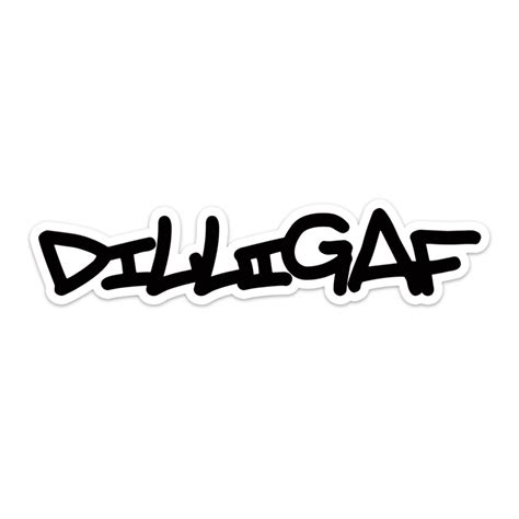 Dilligaf Sticker Stickermize