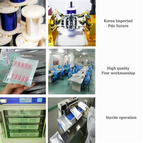 Pdo Thread Lift Eye Kit 40 Pieces 30g 25mm Bullet Blunt Threads For