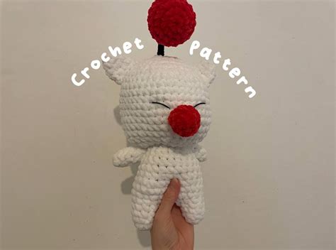 Pdf File Moogle Crochet Pattern Etsy