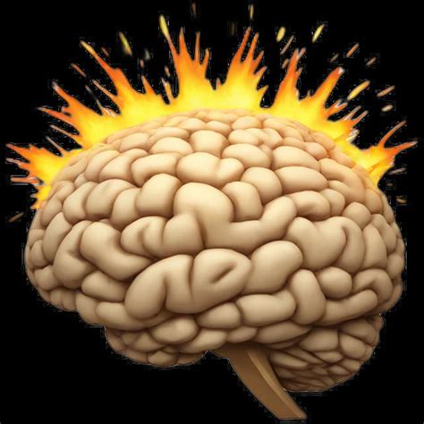 Exploding Brain Emoji Ai Emoji Generator