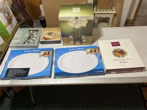 Assorted Serving Platters Etc Legacy Auction Company