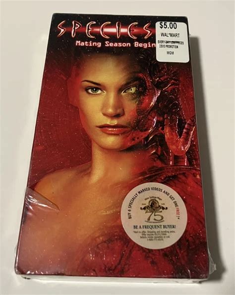 Species Ii Vhs 1998 Michael Madsen Natasha Henstridge New Sealed