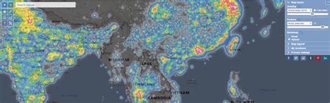 Light Pollution Map Online