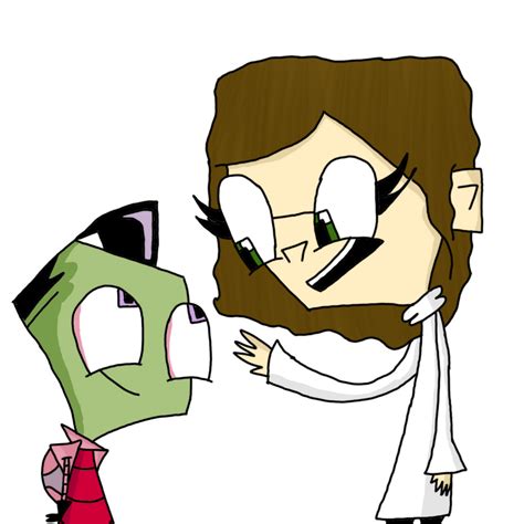 my first invader zim and emma series drawing by artandanimations on deviantart