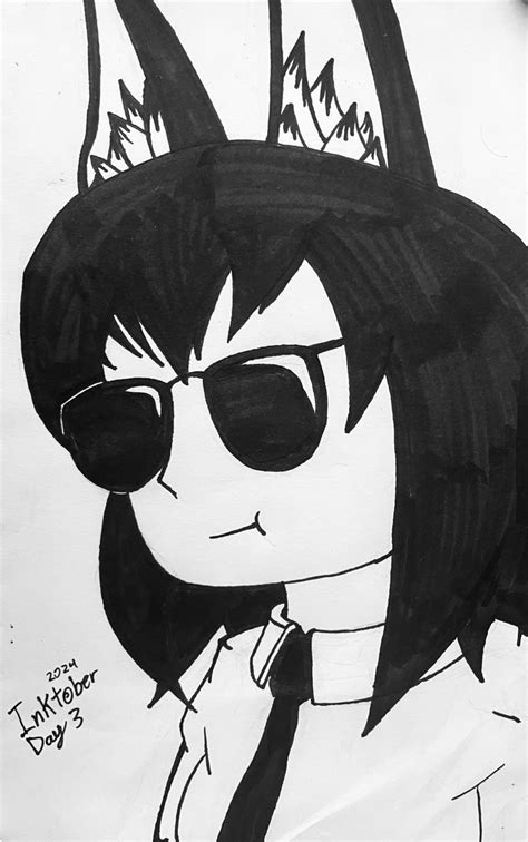 Inktober Day 3 Ms Agent By Philosophy101yt On Newgrounds