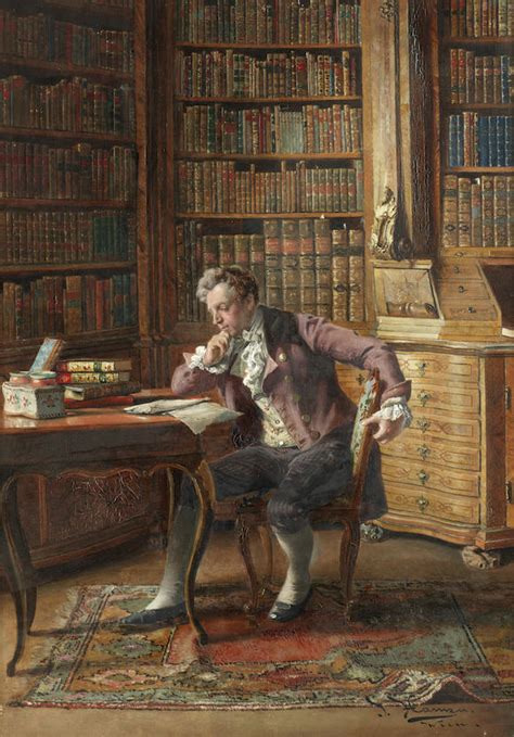 Bonhams Johann Hamza German 1850 1927 The Library
