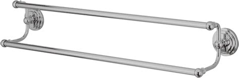 Kingston Brass Ba2713c Milano Dual Towel Bar 24 Inch Polished Chrome