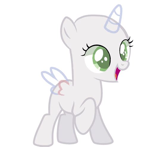 Mlp Base Happy Filly By Lps604 On Deviantart