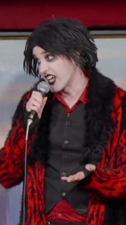 Goth Comedian Oliver Graves Clearing Something Up Comedian Standup