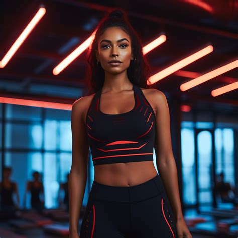 Seamless Integration Of Style And Performanceactivewear Set