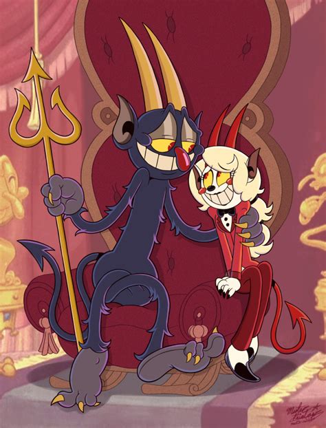 [c] ‘cuphead Show Style Devil Daddys Lil Girl By Mast3r Rainb0w “the Cuphead Show” Crosses