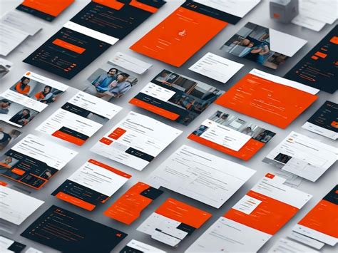 Premium Ai Image Modern User Interface Design Template Mockups Ui Ux