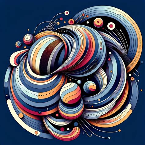 Premium Photo Abstract Forms Vector Design