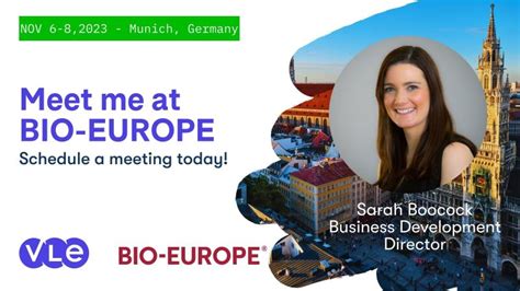 I Am Excited To Attend Bio Europe In Munich Next Week Meet With Me To