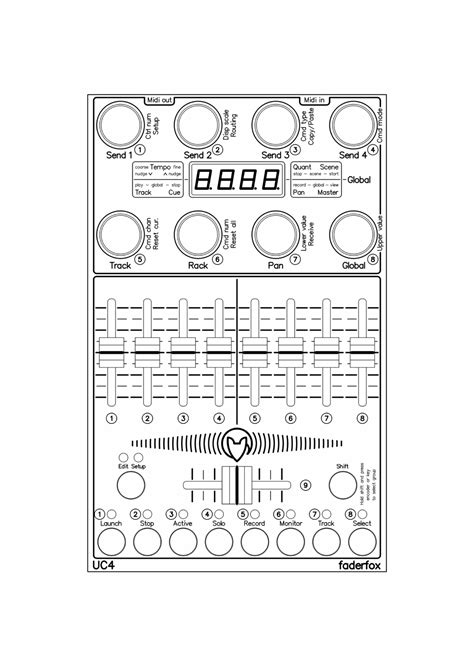 Faderfox Micromodule Uc4 Handleiding 16 Paginas