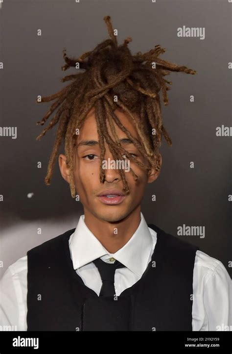 Hollywood Usa 12th Dec 2024 Jaden Smith Arriving At Focus Features