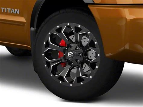 Fuel Wheels Titan Hostage Gloss Black 6 Lug Wheel 20x10 24mm Offset