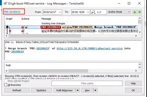 一篇关于tortoisegit cherry pick的使用 sourcetree cherry pick