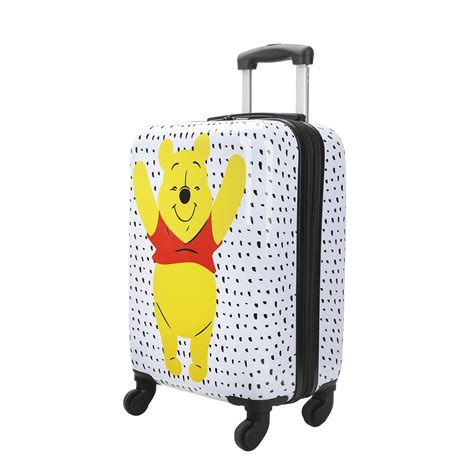 Bioworld Disney Winnie The Pooh 20 Hard Sided Carry On Luggage