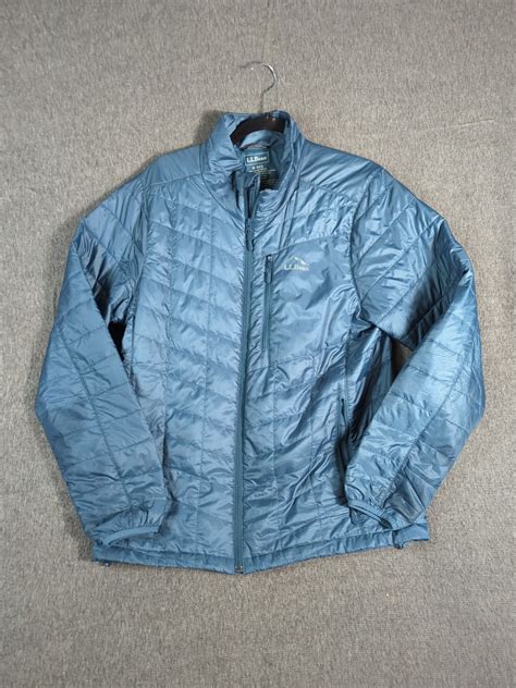 Ll Bean Primaloft Packaway Quilted Puffer Jacket Mens… Gem
