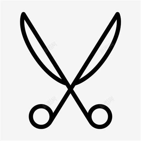 剪刀剪切片图标 标识 标志 Ui图标 设计图片 免费下载 页面网页 平面电商 创意素材 花瓣网