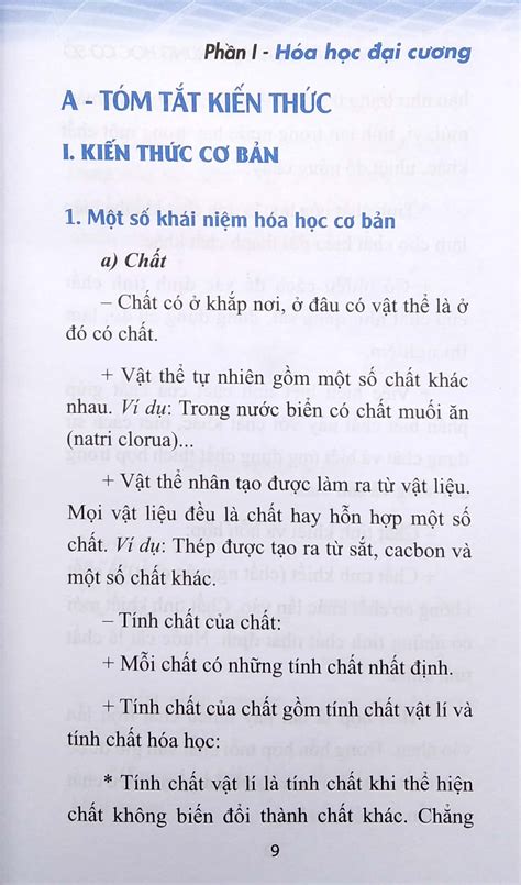 Sổ Tay Kiến Thức Hóa Học Trung Học Cơ Sở PDF Tờ Khai Y Tế
