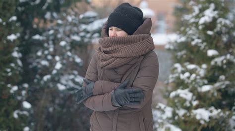 Shivering Cold Woman Stock Footage Royalty Free Video Clips Storyblocks