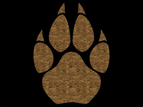 Cougar Paw Print Vintage Sublimation Graphic By Expressyourself82