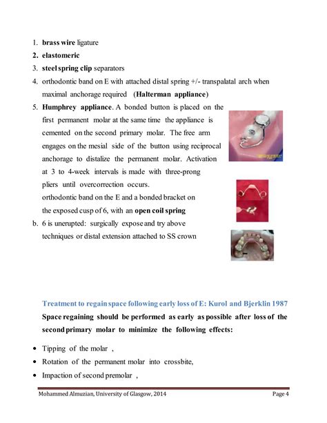 Ectopic Eruption Of Permanent First Molars For Orthodontists By