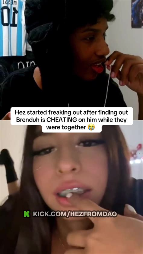 Hez Started Freaking Out After Finding Out Brenduh Is Cheating On Him