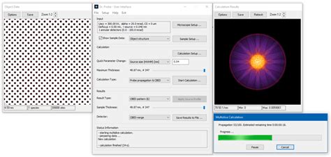 Example Cbed Pattern Of Bcc Fe [001]