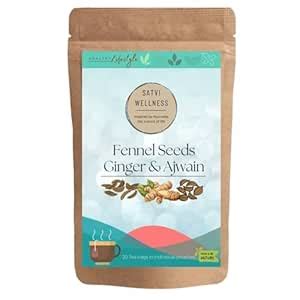 Fennel Ginger Ajwain Tea Gingertea Fenneltea Ajwaintea Herbal