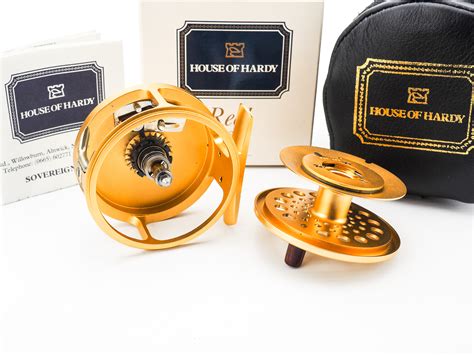 Made In England Hardy The Sovereign” 345 Trout Fly Reel Vintage