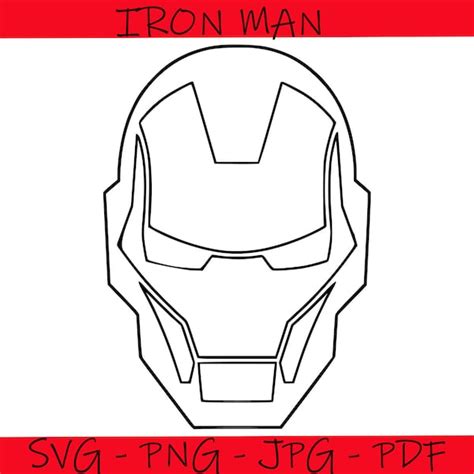 Iron Man Mask Etsy